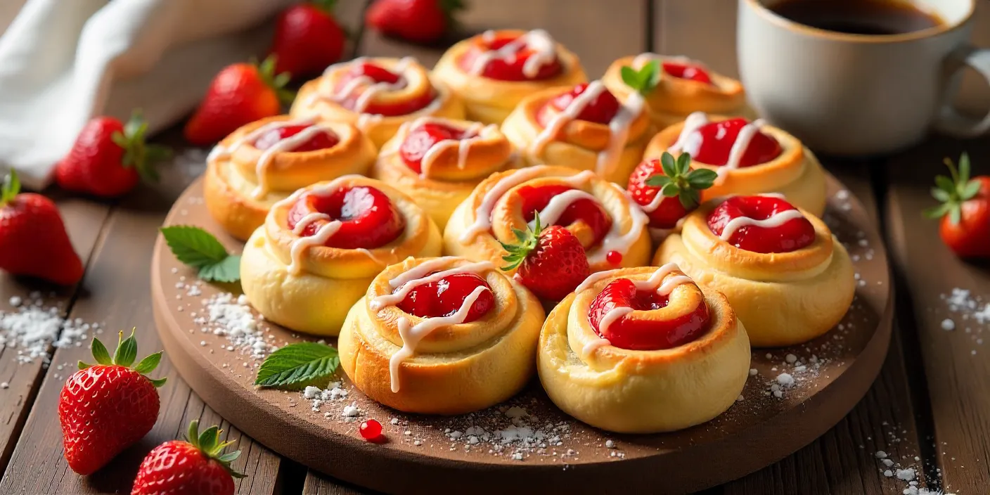 Homemade Strawberry Cheesecake Rolls You’ll LoveBookOfFoods