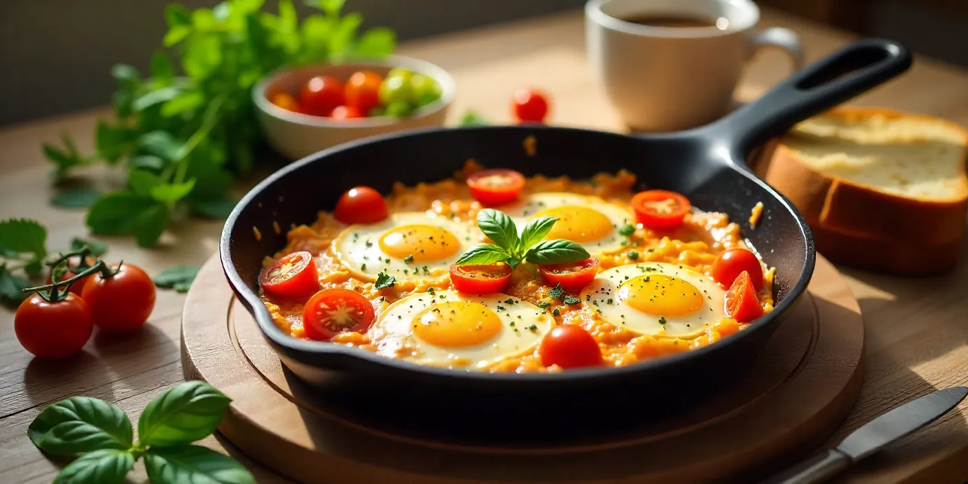 Perfect Cheesy Tomato Scramble in 15 MinutesBookOfFoods