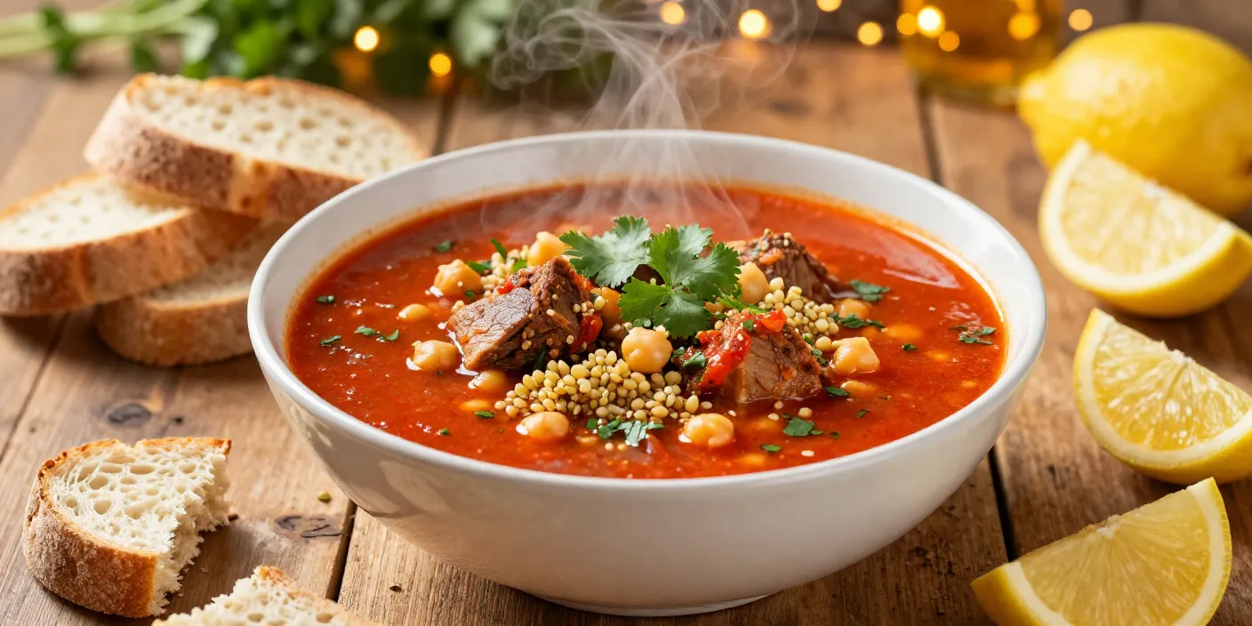 Chorba Frik Recipe: Traditional Freekeh Soup BookOfFoods